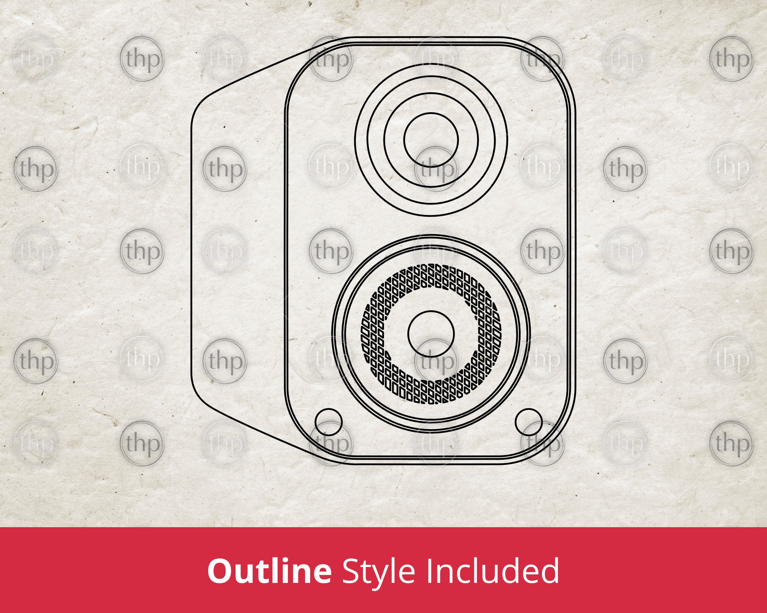 Speaker SVG Audio Speaker Svg Dj Svg Speaker Silhouette - Etsy Canada