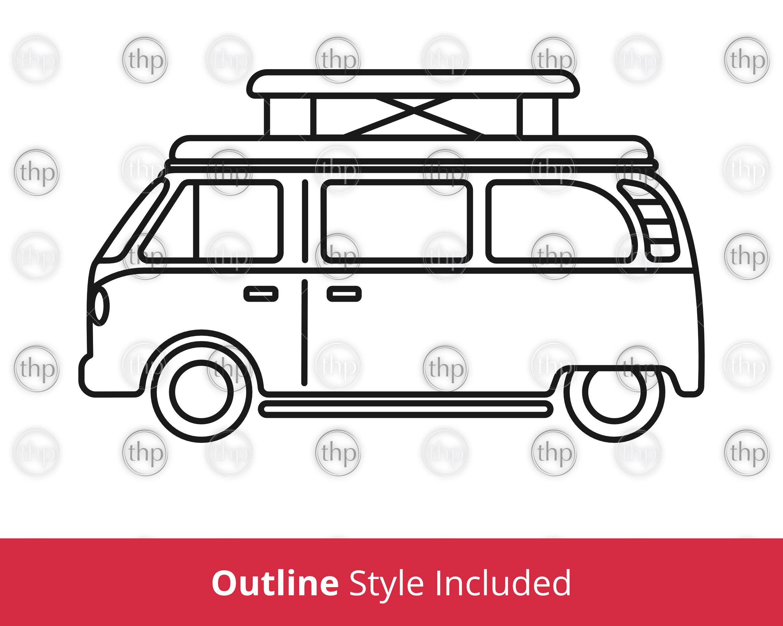 Camper SVG Campervan Svg Camper Van Svg Travel Svg Road | Etsy