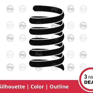Spring SVG - Spring Coil Svg, Coil Svg, Auto Svg, Car Parts Svg ...