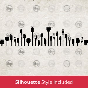 Technology SVG - Computer Svg, Cables Svg, Usb Cord Svg, Hdmi Cable Svg ...