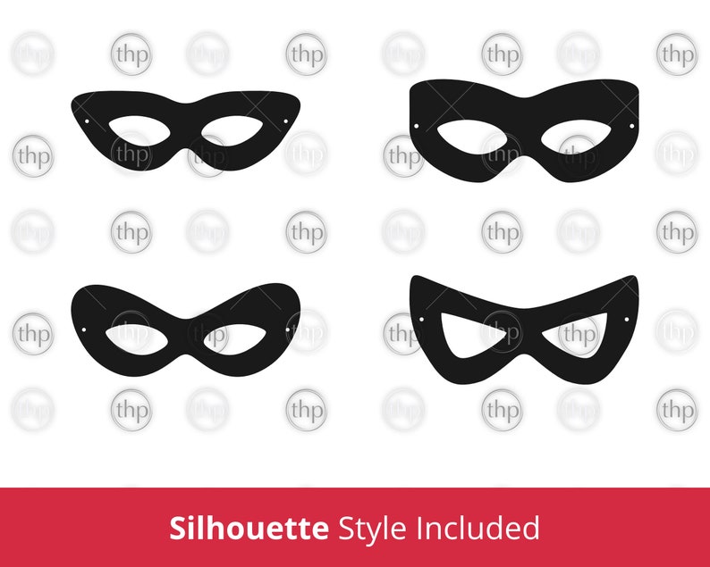Superhero Masks SVG Masks Svg Superhero Svg Super Hero | Etsy
