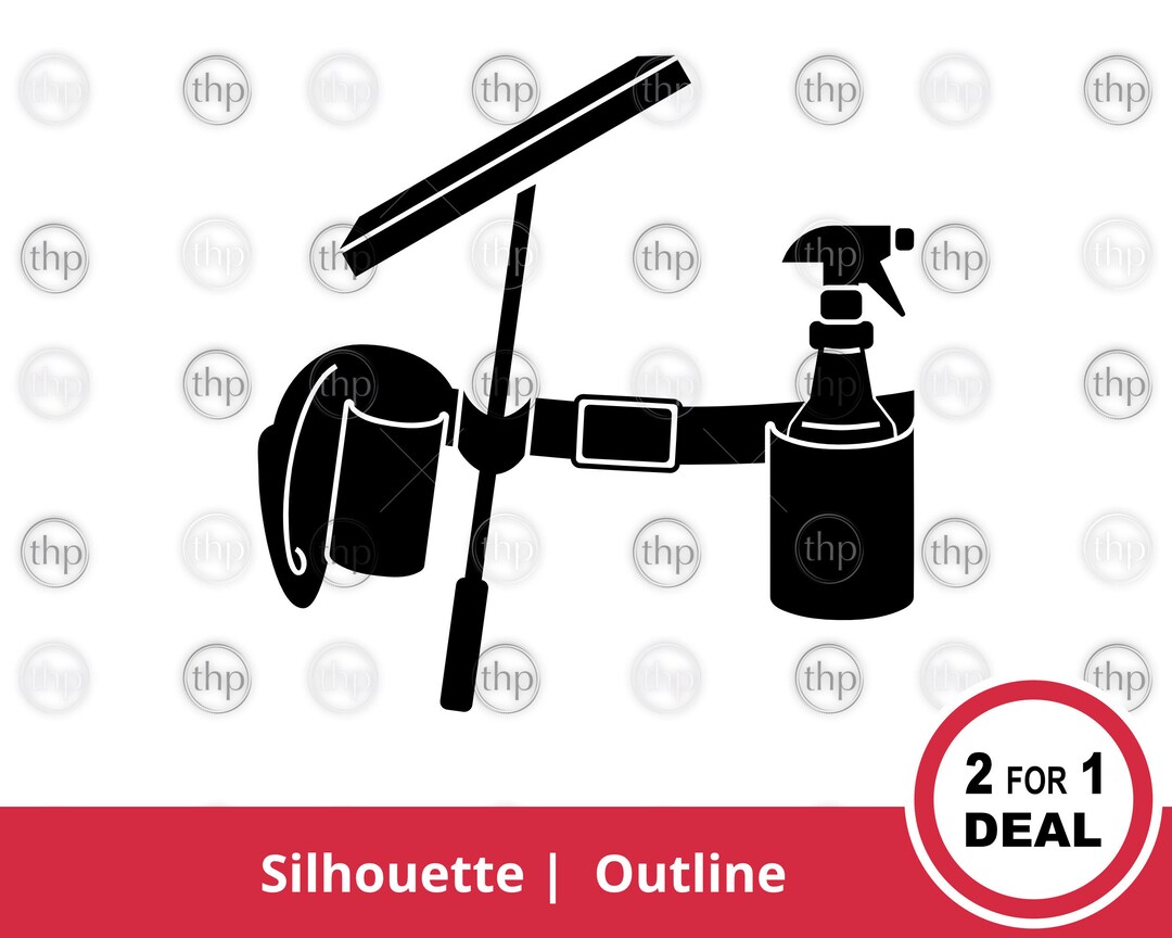 Cleaning Tools SVG - Cleaning Svg, Window Cleaning Svg, Tool Belt ...