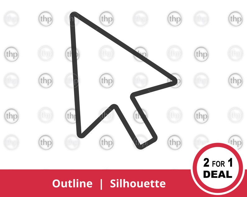 Cursor SVG Mouse Cursor Cut Files Mouse Pointer Svg - Etsy