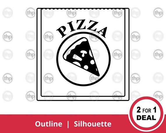 Pizza Box SVG Pizza Svg Pizza Store Svg Pizza Box Outline - Etsy Finland