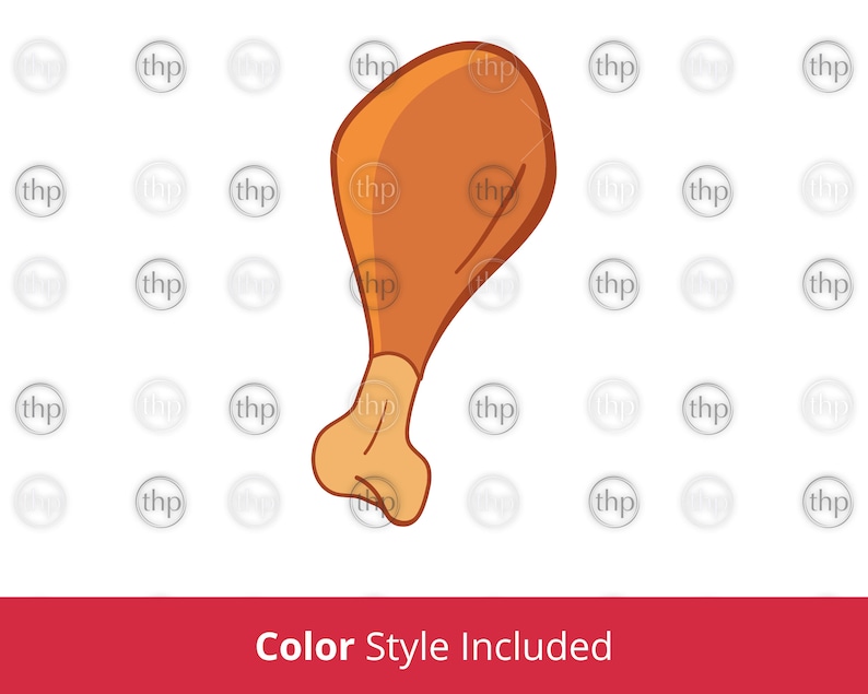 Fried Chicken SVG - Chicken Leg Svg, Turkey Leg Svg, Chicken Drumstick ...