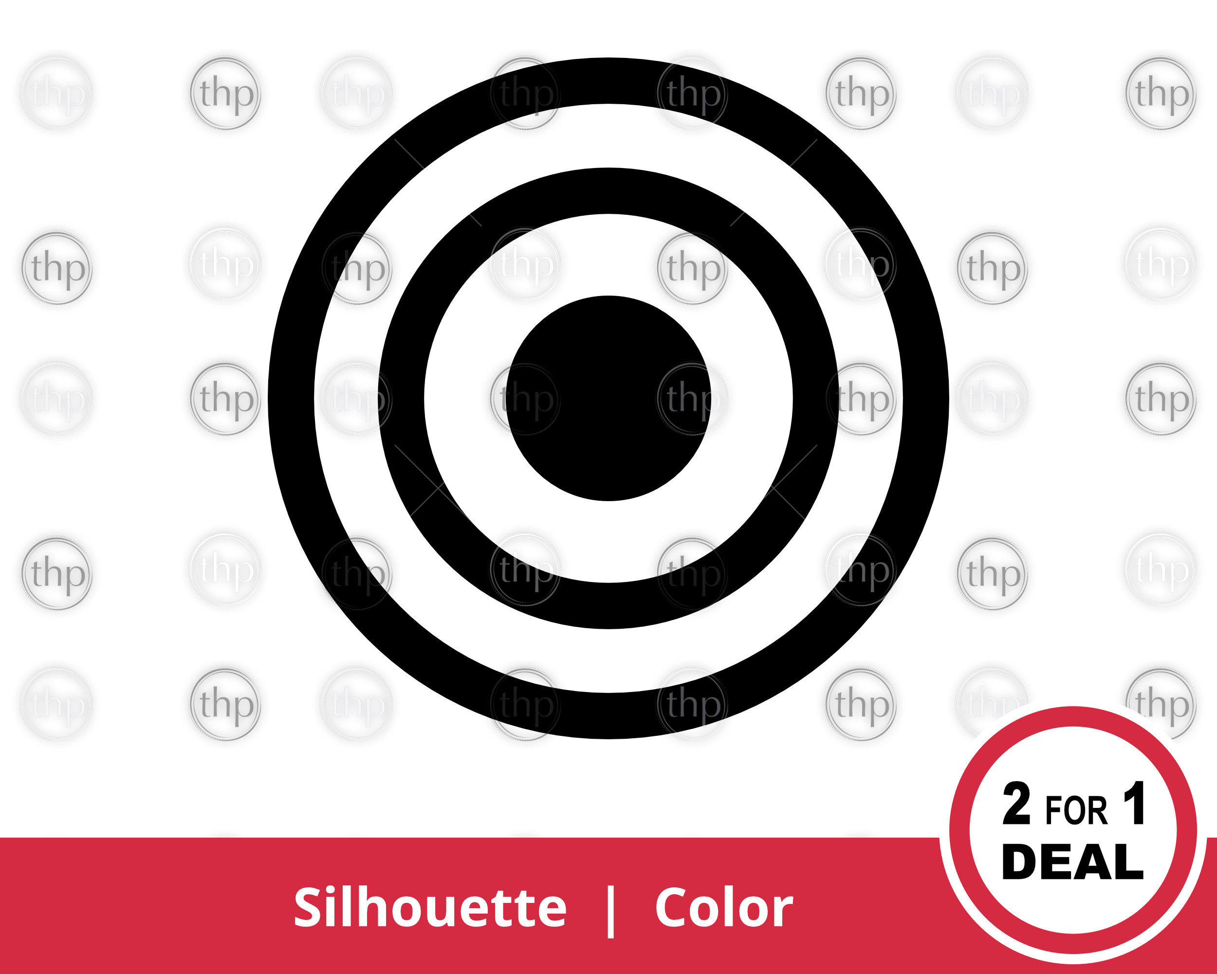 Bullseye SVG Crosshair Svg Target Svg Scope Svg Aim Svg - Etsy México