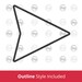 Play Button SVG Arrow Svg, Play Icon Svg, Music Vector Svg, Audio ...