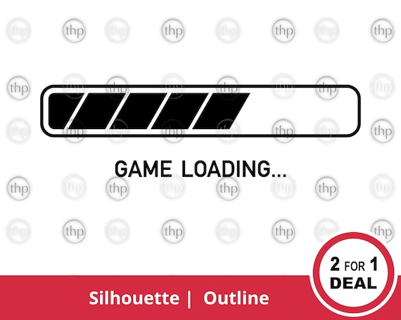 Game Loading SVG Loading Svg Gaming Svg Gamer Svg | Etsy