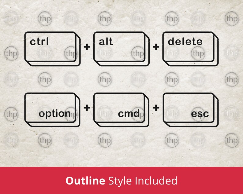 Ctrl Alt Del SVG - Ctrl Alt Delete Svg, Force Quit Svg, Keyboard Svg ...