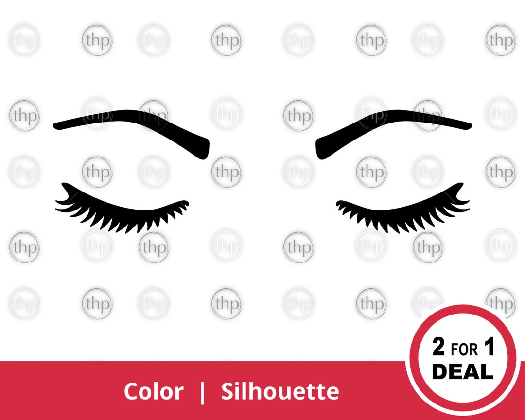 Brows and Lashes SVG PNG - Brow & Lash, Lash Extension, Eyebrow Waxing ...