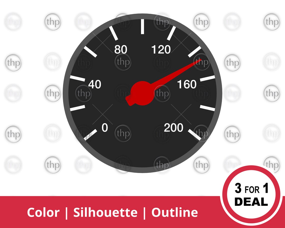 Speedometer SVG Racing Svg Car Svg Driving Svg Speed | Etsy