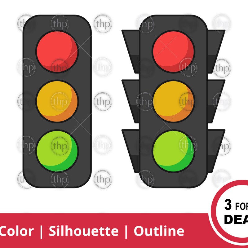 Traffic Light Png - Etsy