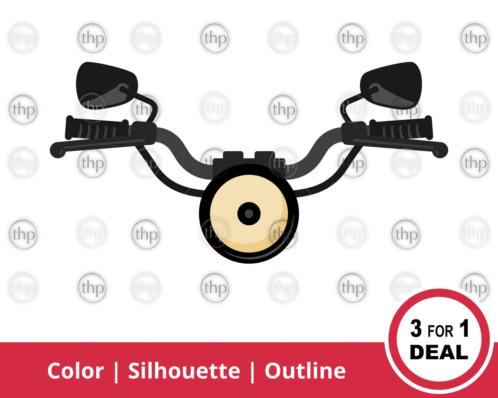 Motorcycle SVG - Biker Svg, Motorbike Svg, Motorcycle Handlebars Svg ...