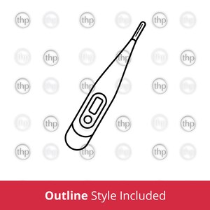 Thermometer SVG - Temperature Svg, Thermometer Outline Svg, Hot Svg ...