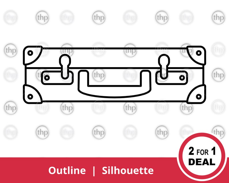 Briefcase SVG Suitcase Svg Luggage Svg Bag Svg Travel - Etsy