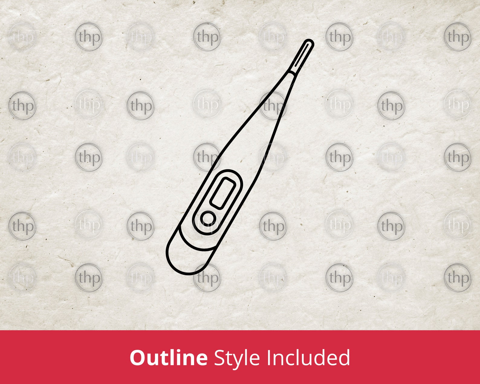 Thermometer SVG Temperature Svg Thermometer Outline Svg | Etsy