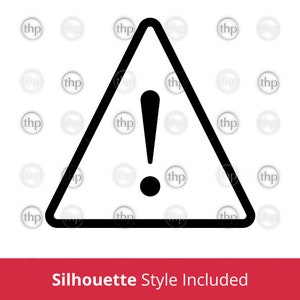 Caution Sign SVG - Warning Symbol Svg, Danger Sign Svg, Yellow Warning ...
