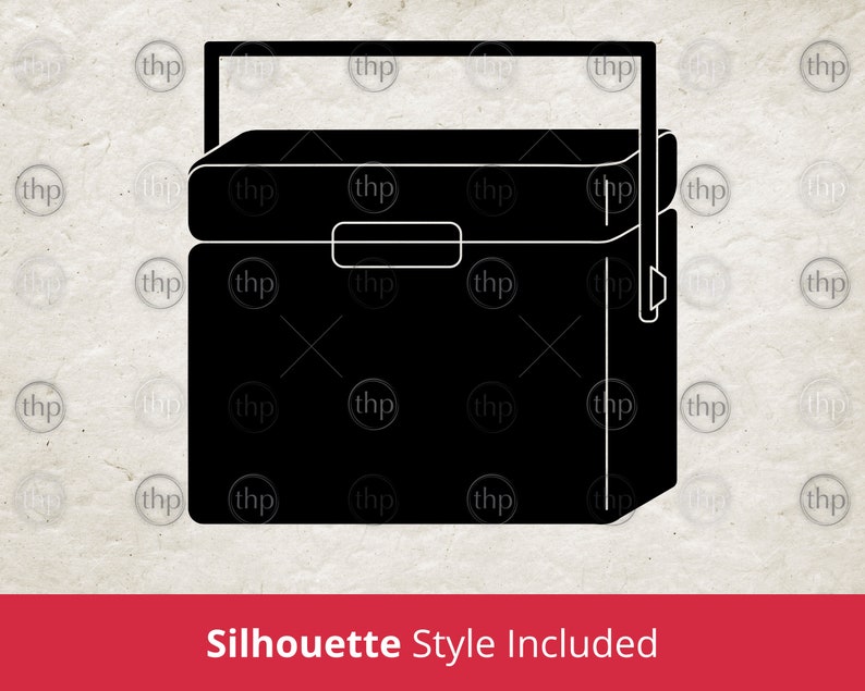 Cooler Box SVG - Ice Box Svg, Esky Svg, Ice Chest Svg, Beer Cooler Svg ...