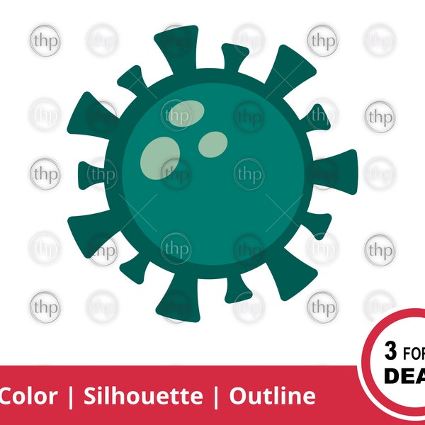 Virus Svg - Etsy UK
