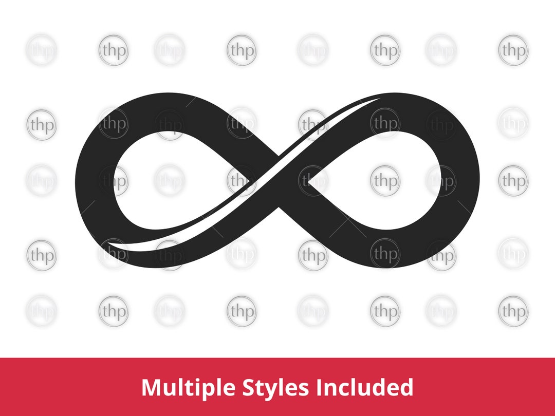 Infinity Symbol SVG EPS PNG - Infinite Loop Bundle in Purple, Gold ...