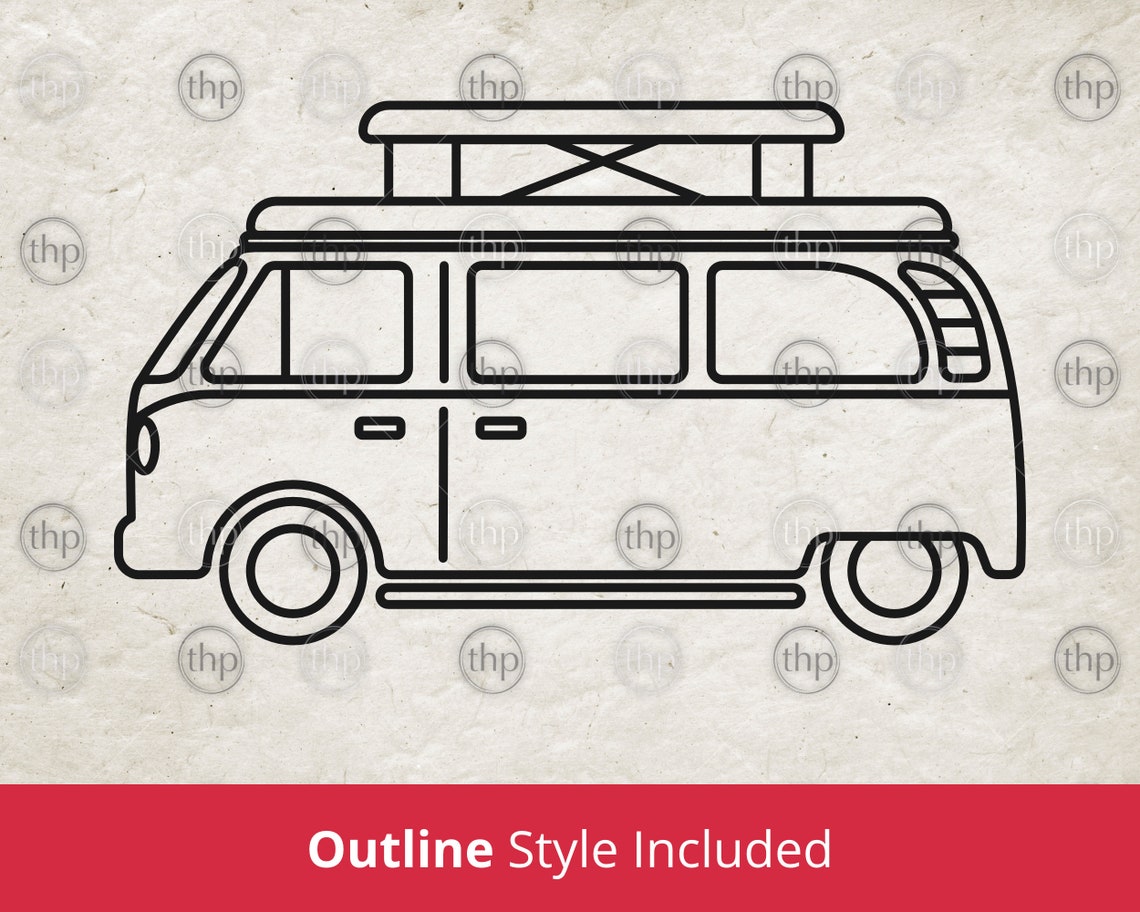 Camper SVG Campervan Svg Camper Van Svg Travel Svg Road - Etsy
