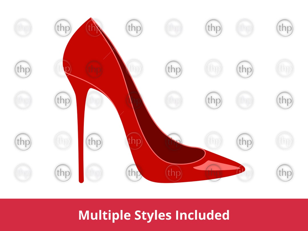 High Heel Stiletto SVG Cut Files Bundle Including High Heels or Pumps ...