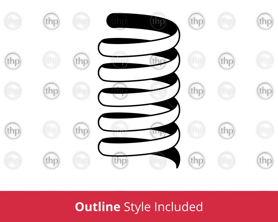 Spring SVG Spring Coil Svg Coil Svg Auto Svg Car Parts | Etsy