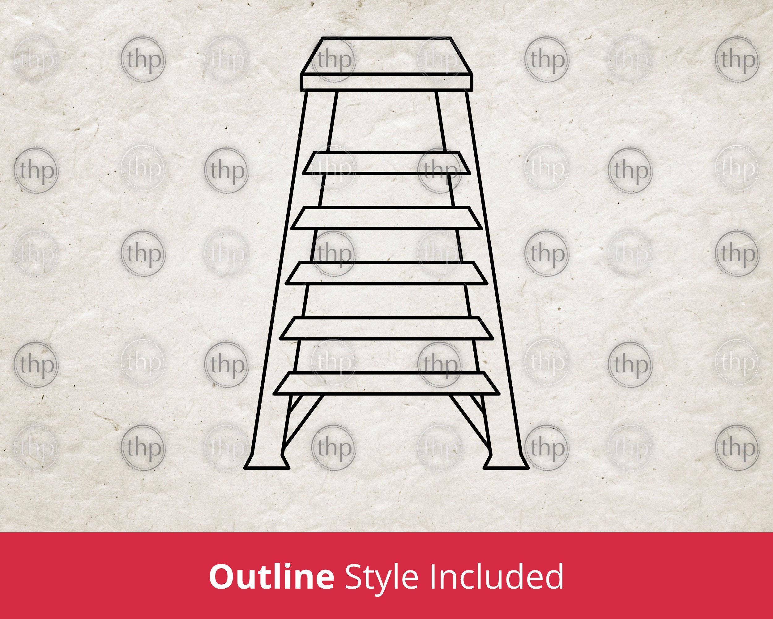 Ladder SVG Step Ladder Svg Tradesman Svg Construction Svg - Etsy Israel