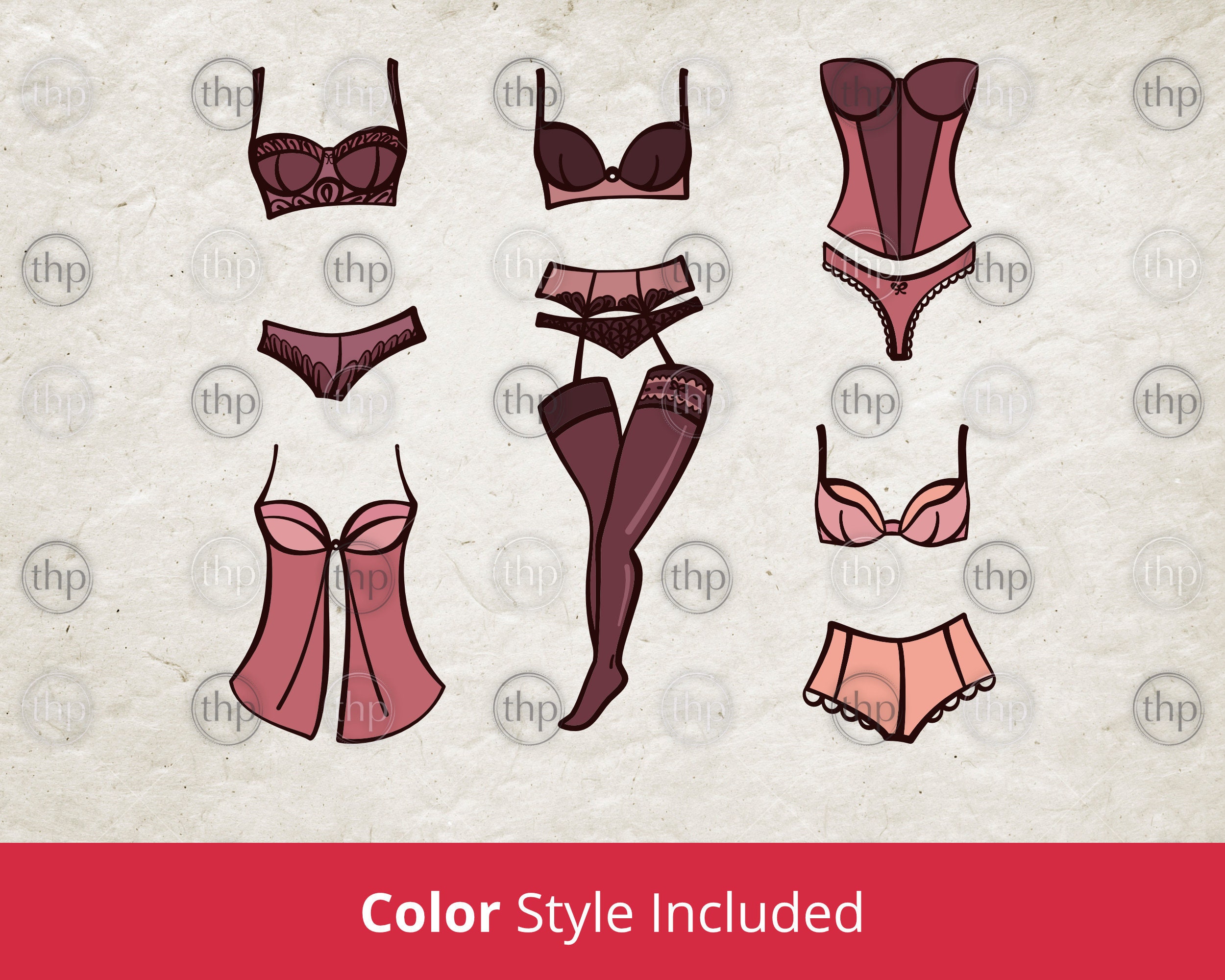 Lingerie SVG Bras Svg Underwear Svg Panties Svg | Etsy