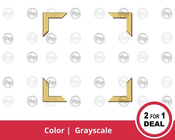 Photo Album Corners Clip Art