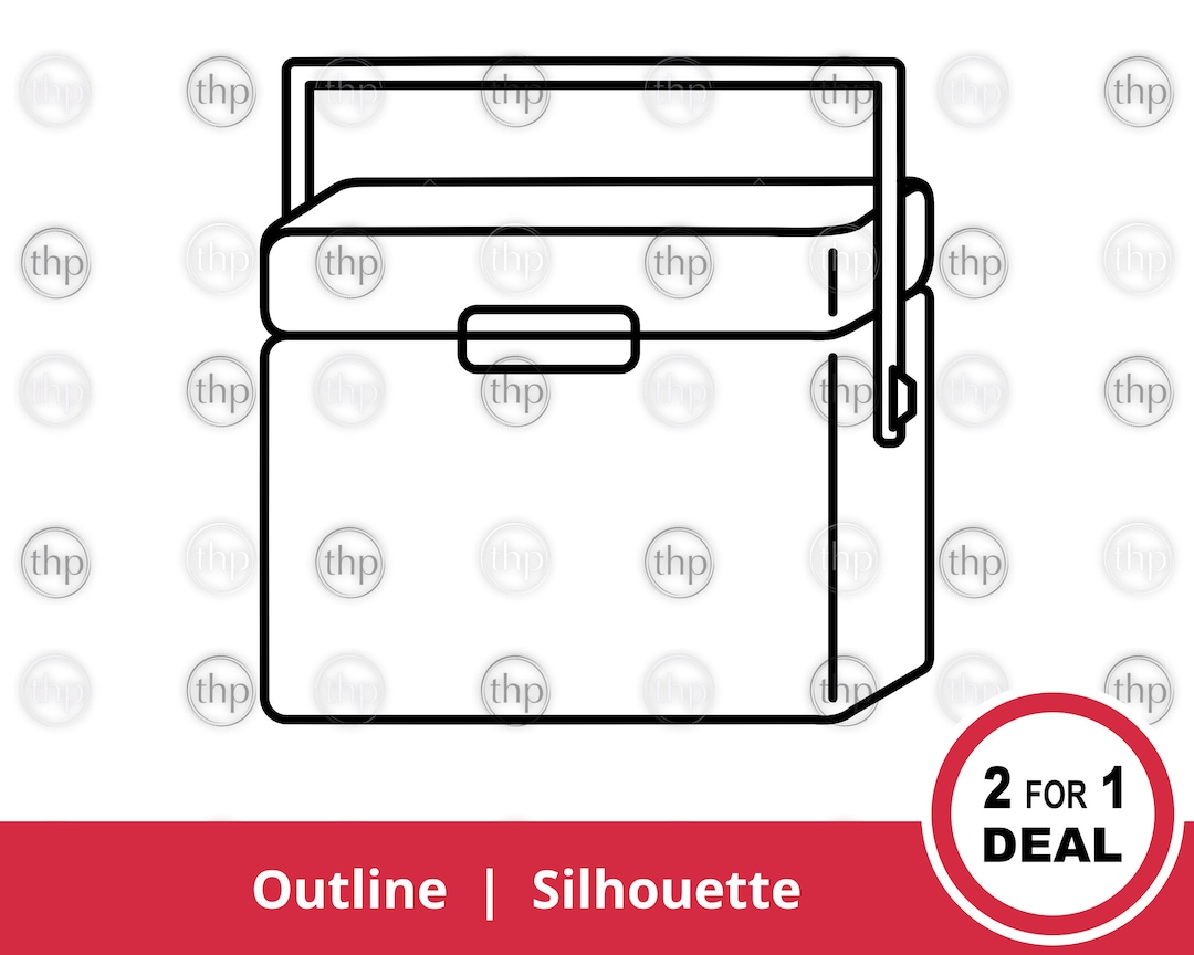 Cooler Box SVG - Ice Box Svg, Esky Svg, Ice Chest Svg, Beer Cooler Svg ...