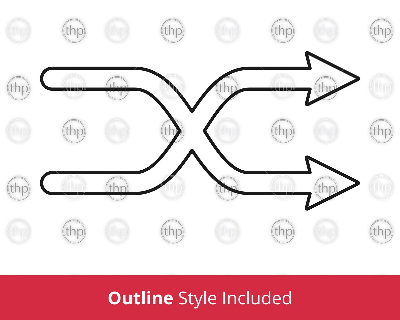 Shuffle Symbol SVG Arrows Svg Shuffle Icon Svg Shuffle - Etsy