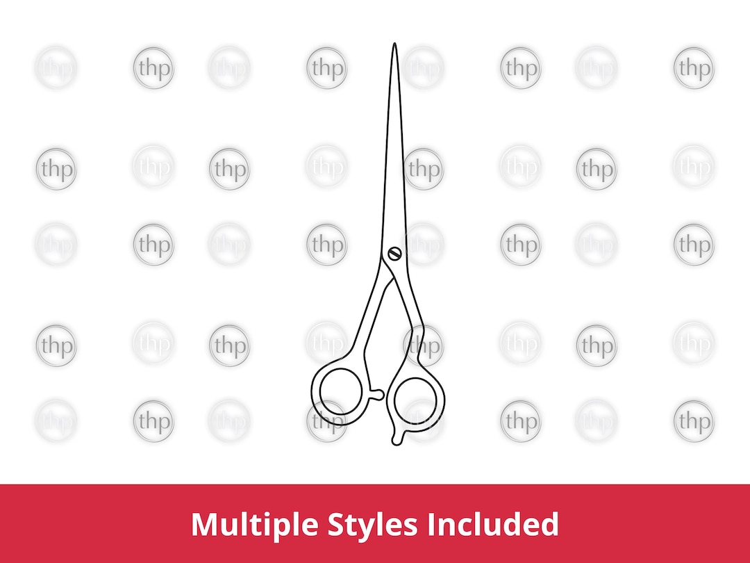 Hairstylist Scissors SVG PNG & DXF - Shears, Hairdresser, Hairdressing ...