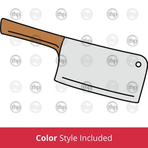Meat Cleaver SVG - Cleaver Svg, Butcher Svg, Knife Svg, Butcher Clipart ...