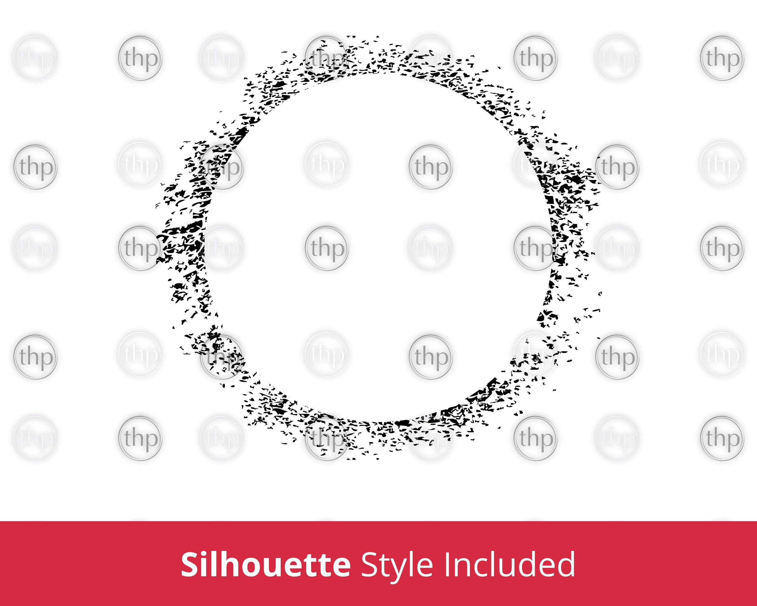 Distressed Circle SVG Dissolve Svg Spray Paint Svg Circle - Etsy Canada