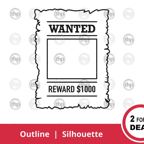 Wanted Poster - Etsy