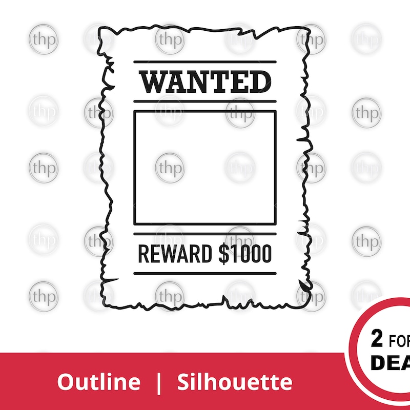 Wanted Poster - Etsy