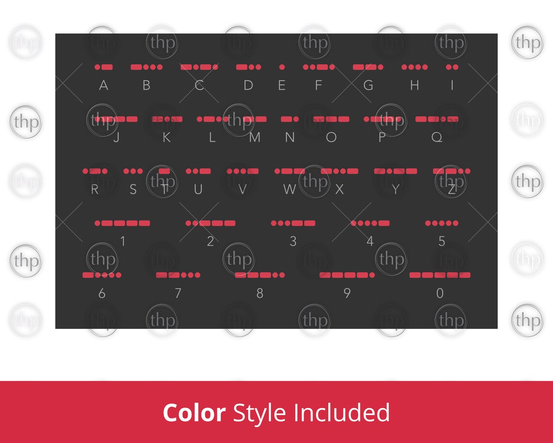 Morse-Code SVG - Internationaler Morse-Code geschnitten - Etsy.de