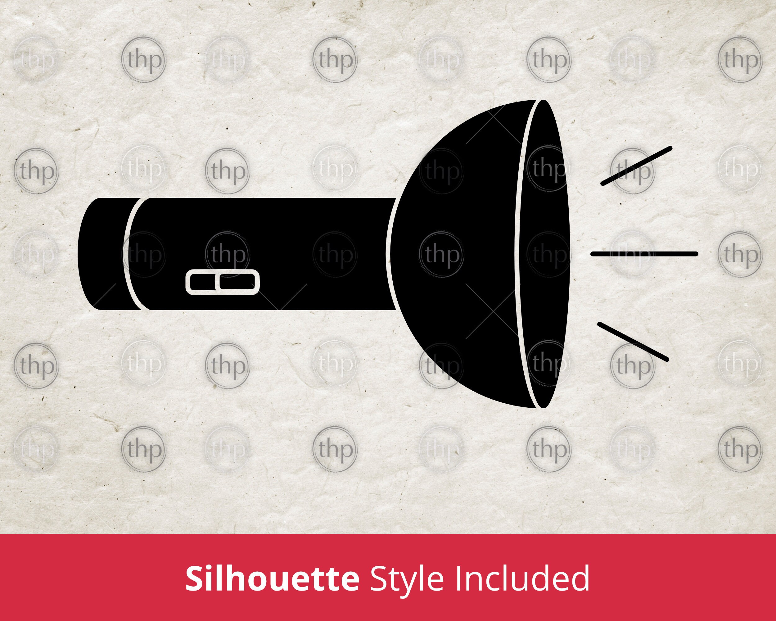 Flashlight SVG Torch Svg Light Svg Flashlight Clipart - Etsy UK