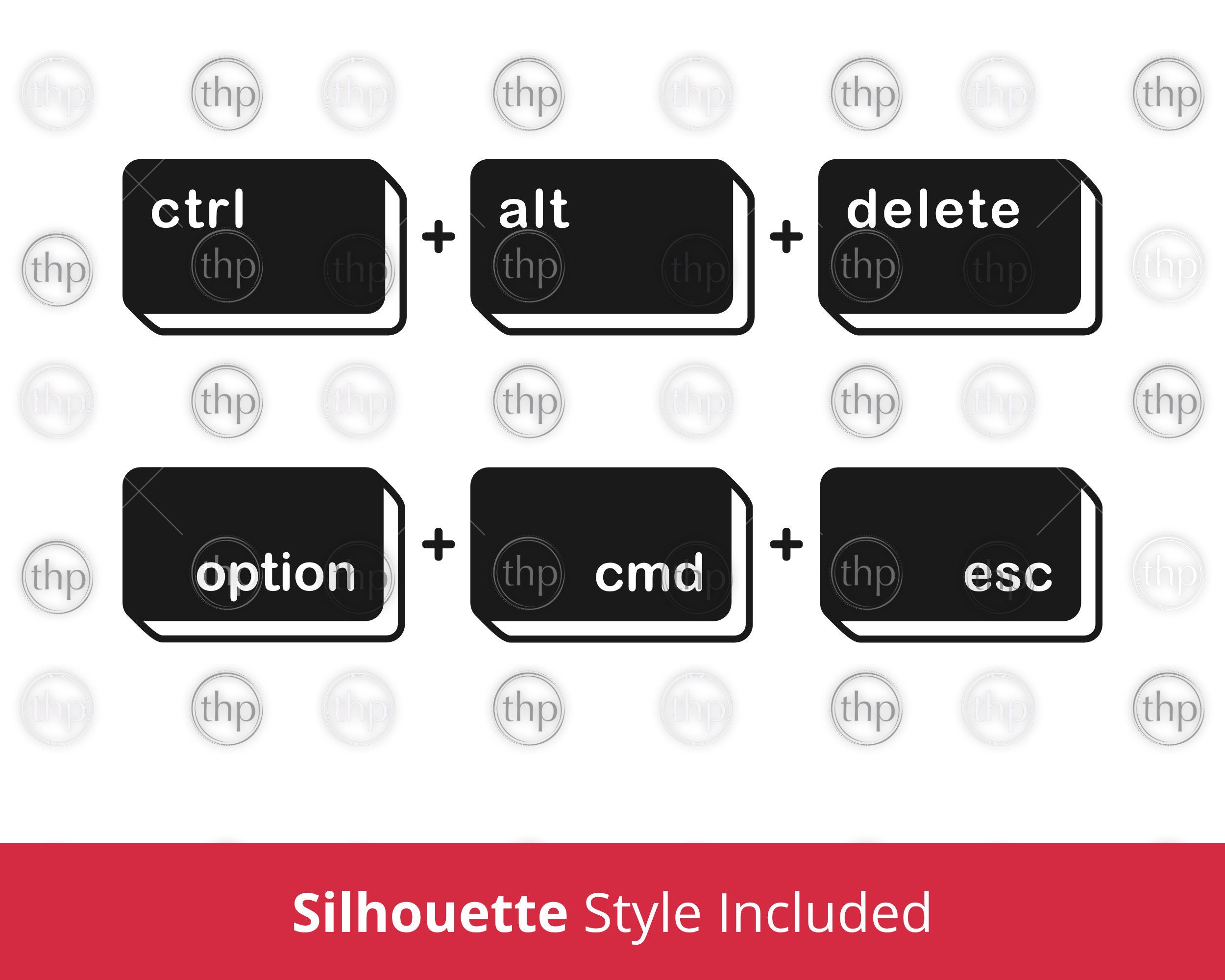 Ctrl Alt Del SVG - Ctrl Alt Delete Svg, Force Quit Svg, Keyboard Svg ...