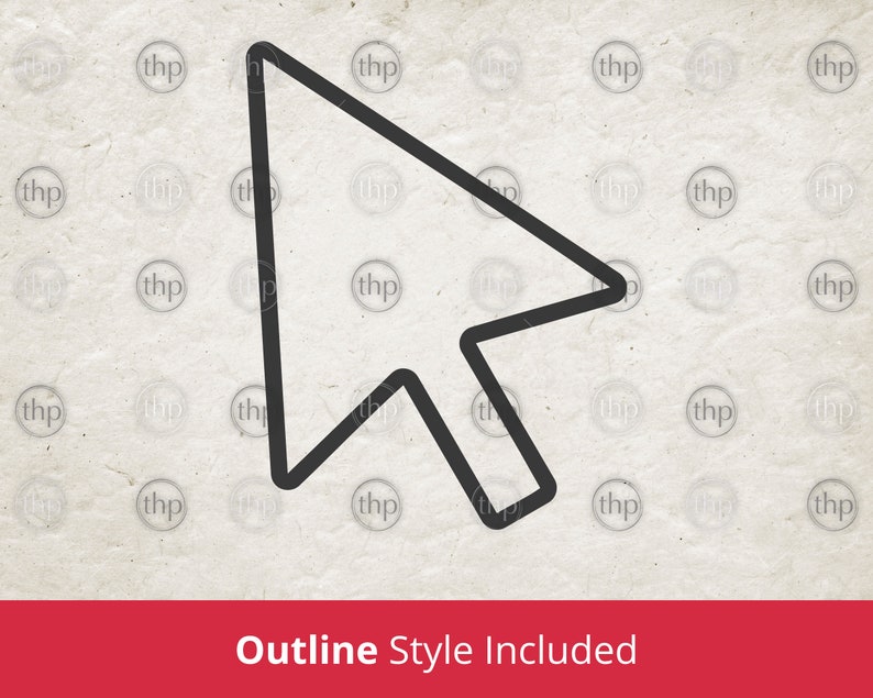 Cursor SVG Mouse Cursor Cut Files Mouse Pointer Svg - Etsy