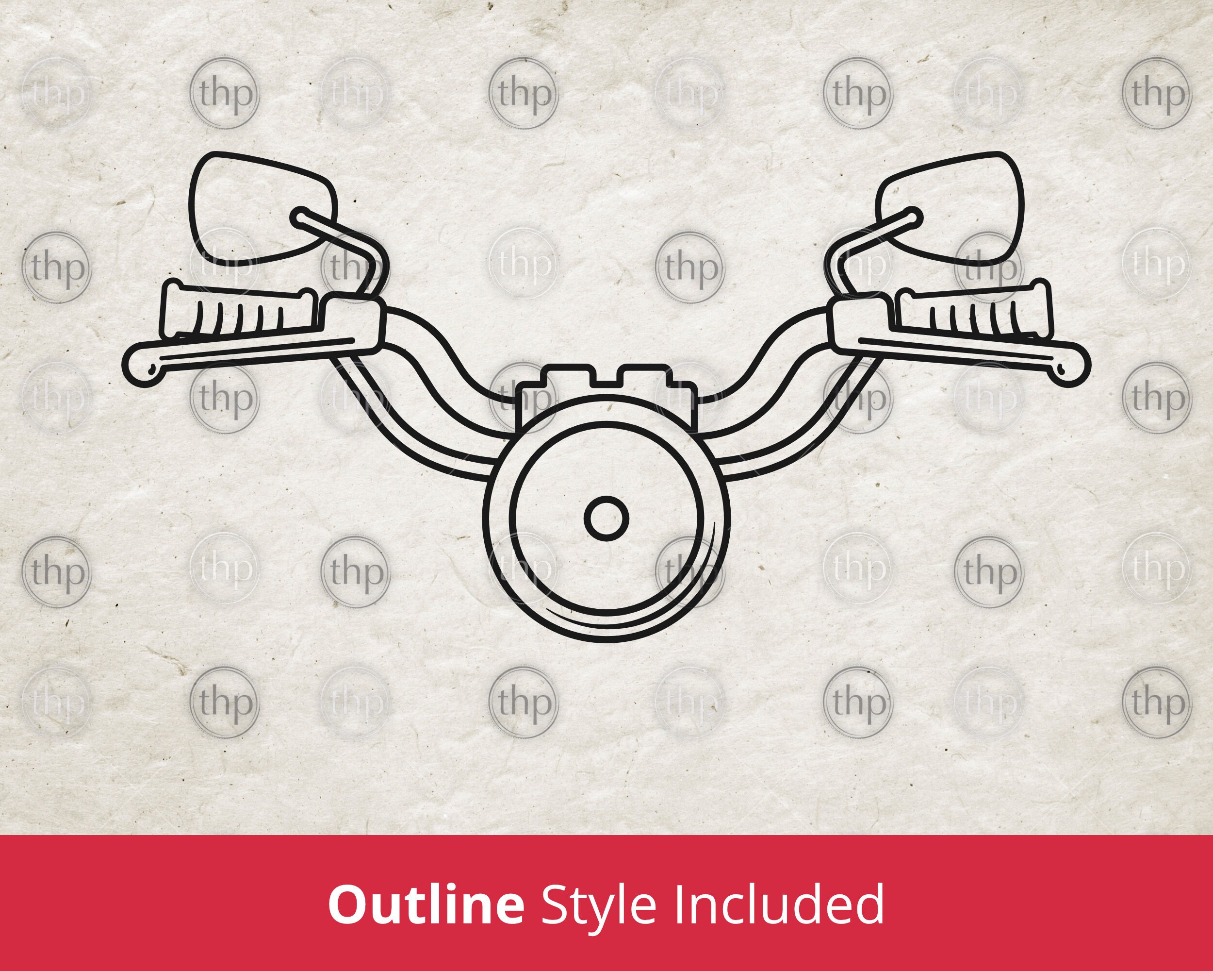 Motorcycle SVG - Biker Svg, Motorbike Svg, Motorcycle Handlebars Svg ...