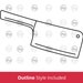 Meat Cleaver SVG Cleaver Svg, Butcher Svg, Knife Svg, Butcher Clipart ...