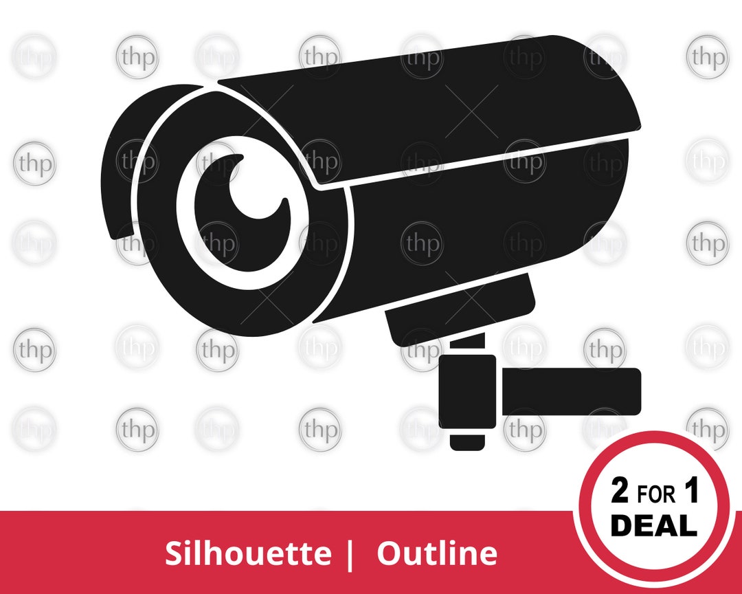 Security Camera SVG - Surveillance Camera Svg, CCTV Camera Svg, Camera ...