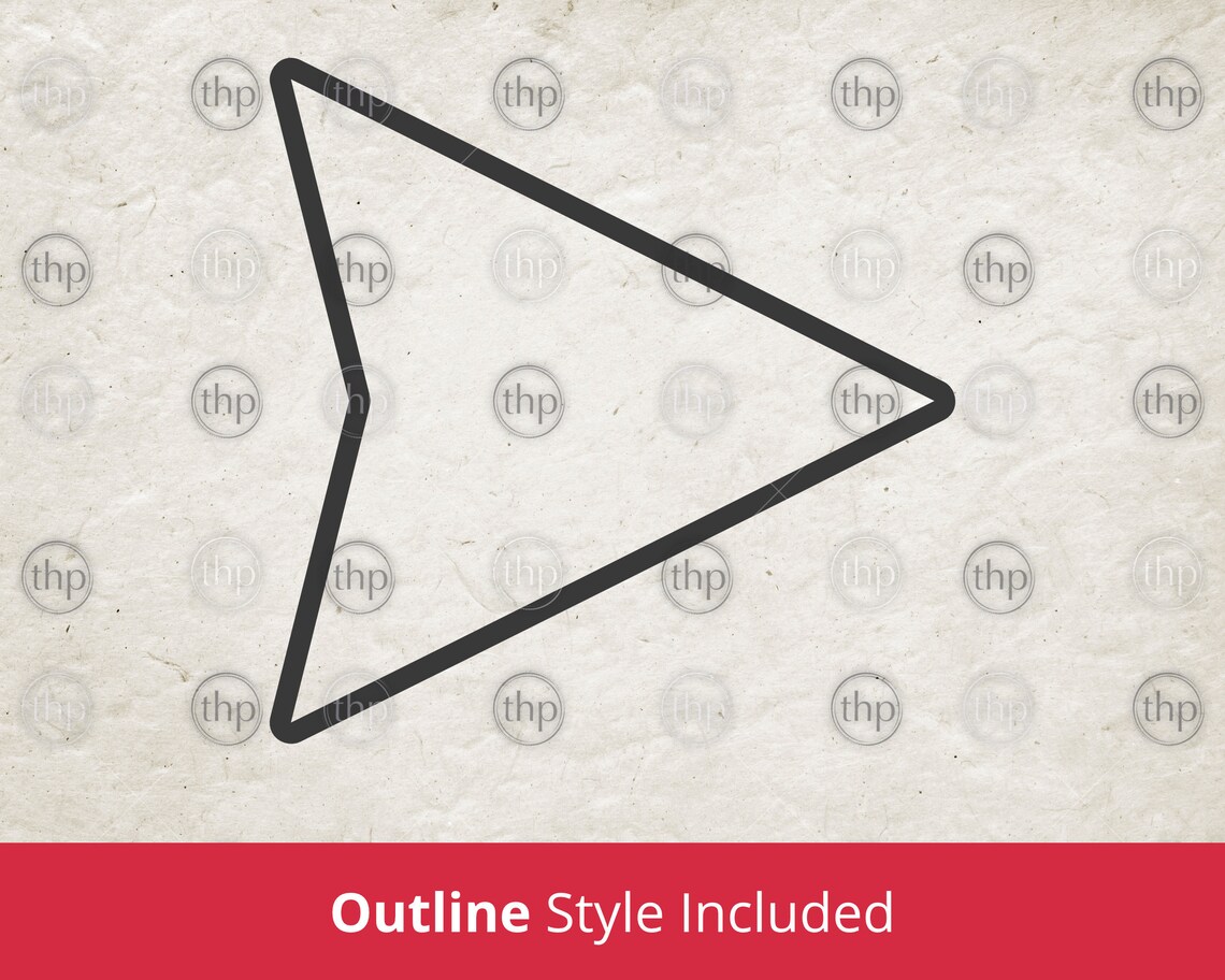 Play Button SVG Arrow Svg Play Icon Svg Music Vector Svg | Etsy Canada