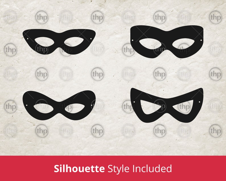 Superhero Masks SVG Masks Svg Superhero Svg Super Hero | Etsy