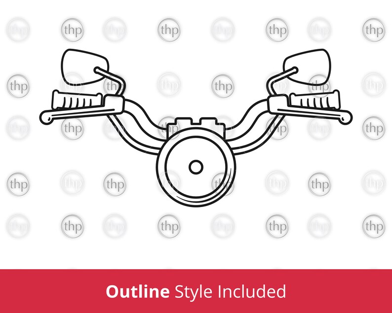 Motorcycle SVG - Biker Svg, Motorbike Svg, Motorcycle Handlebars Svg ...