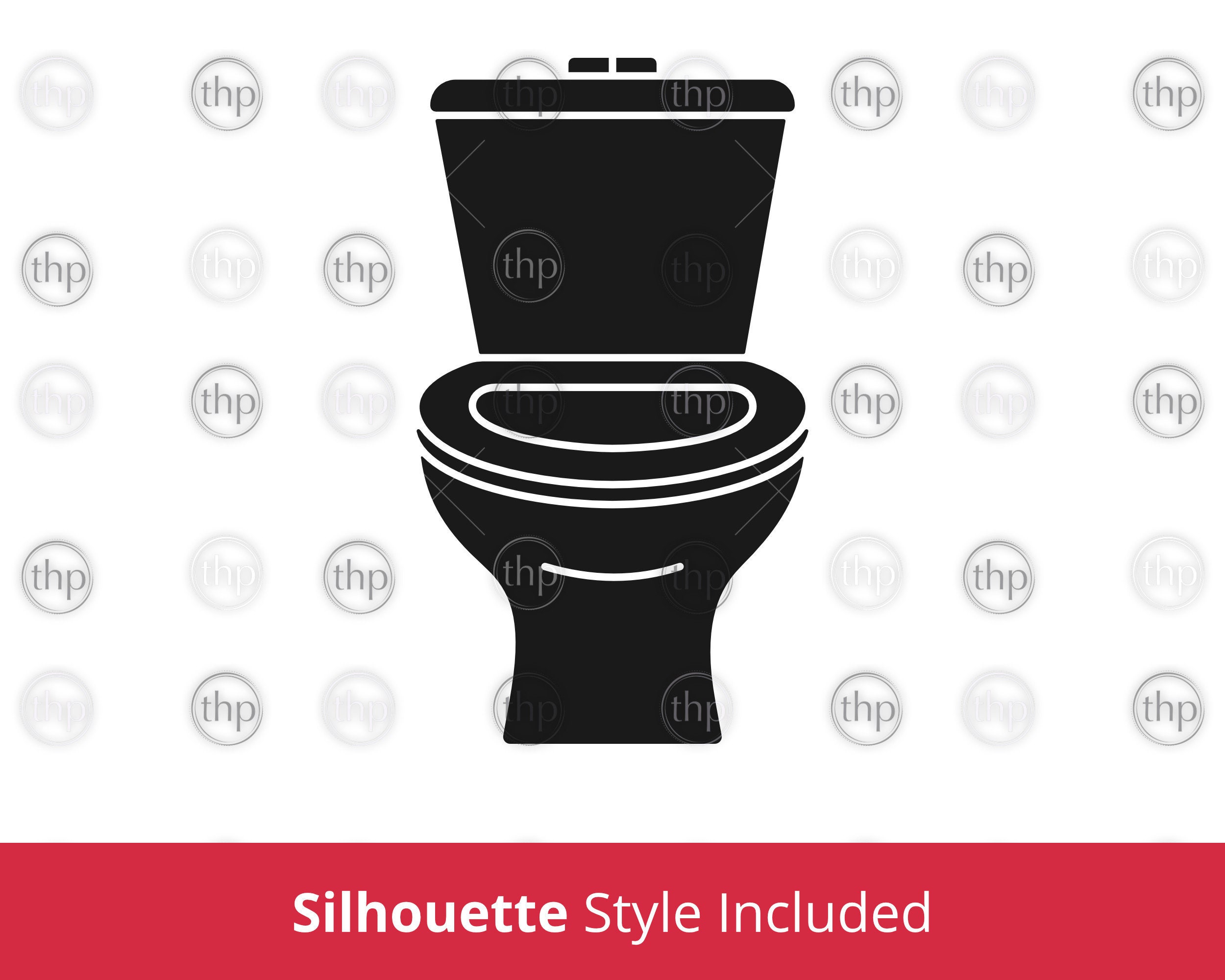 Toilet SVG Bathroom Svg Restroom Svg Potty Svg Toilet | Etsy Canada