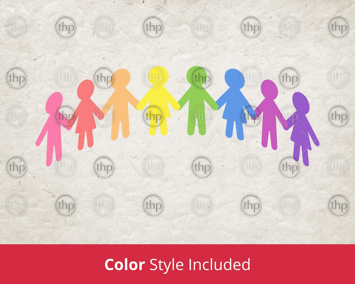 Holding Hands SVG JPG PNG - Community, Connected, Cooperation, Unity ...