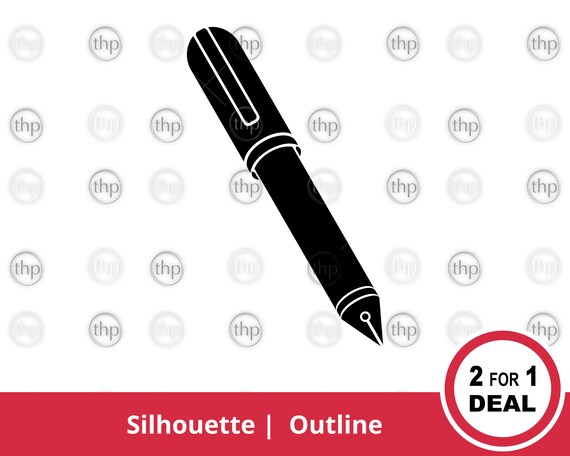 Pen SVG Fountain Pen Svg Ink Pen Svg Calligraphy Pen Svg - Etsy Singapore